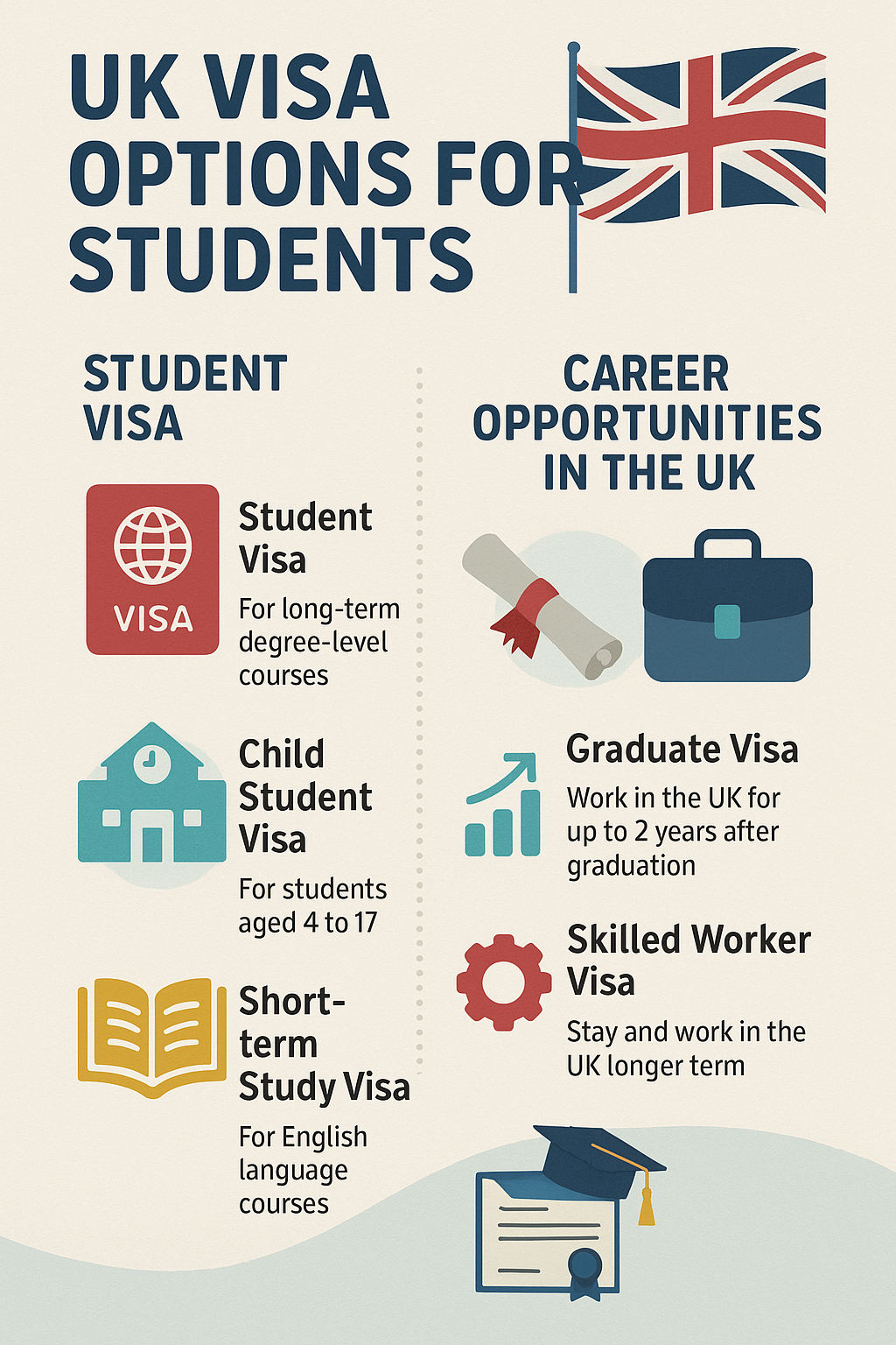 UK Student Visa Options & Career Opportunities for 2025